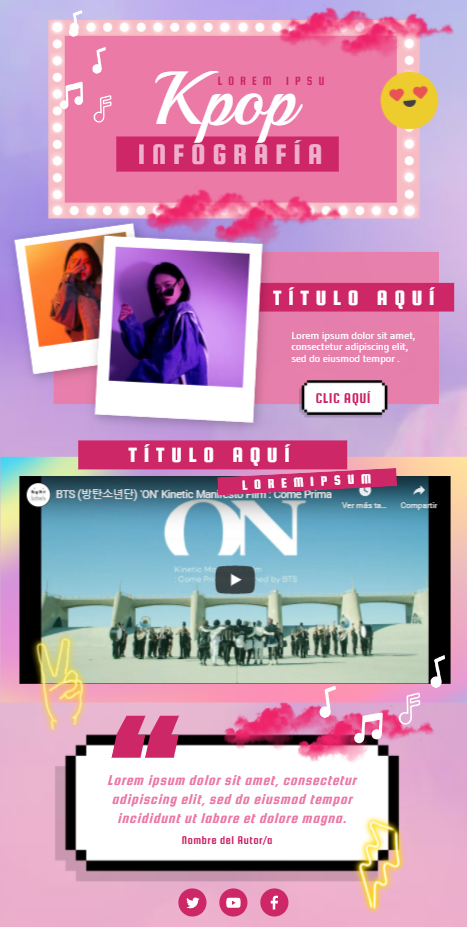 Plantillas de infografías educativas | Genially